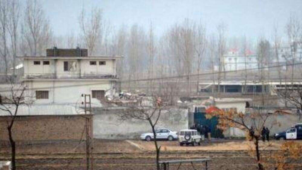 Osama's hideout demolished | The Times of India