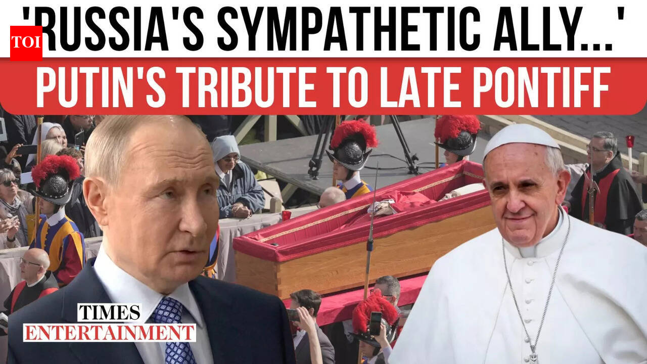 Putin’s Powerful Tribute To Pope Francis | Calls Him A ‘Spiritual ...