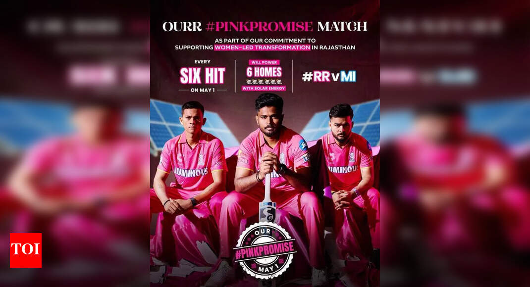 Rajasthan Royals announce the official ‘Pink Promise’ match of IPL 2025 ...
