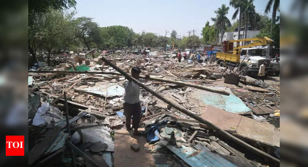 Exisiting for over 2 decades, Sanjay Colony in Chandigarh demolished ...