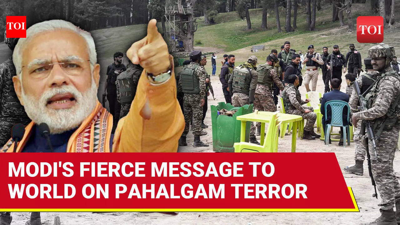 PM Modi Announces Pahalgam Revenge To World; Switches To English Mid-Speech