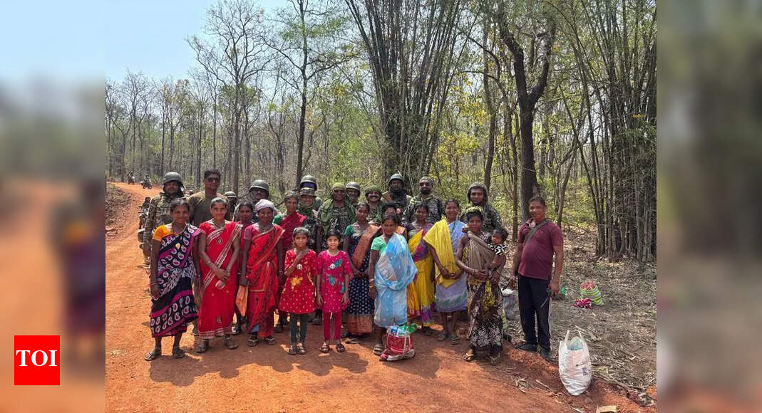 ITBP breaks Naxal stronghold & establishes corridor from CG to Maha via ...