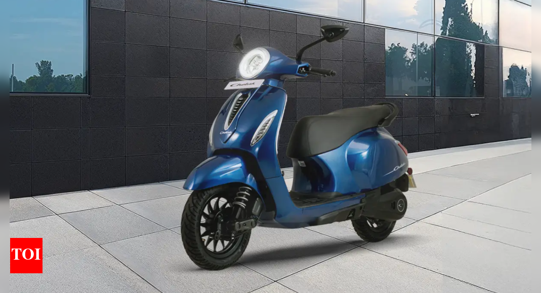 Bajaj Chetak 3503 e-scooter launched at Rs 1.10 lakh: Range, battery ...