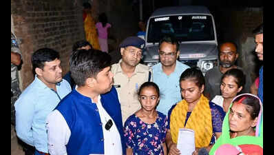 Chatra DC provides job to murder victim’s kin - The Times of India
