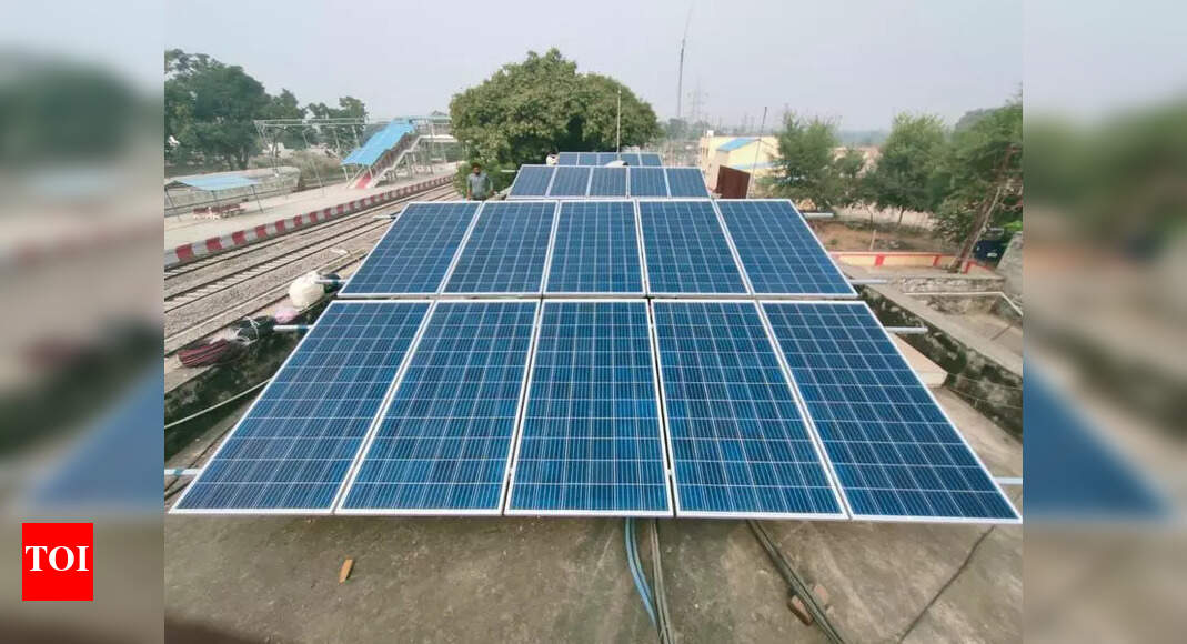 NER Varanasi division produced 394K units of solar power by April ...