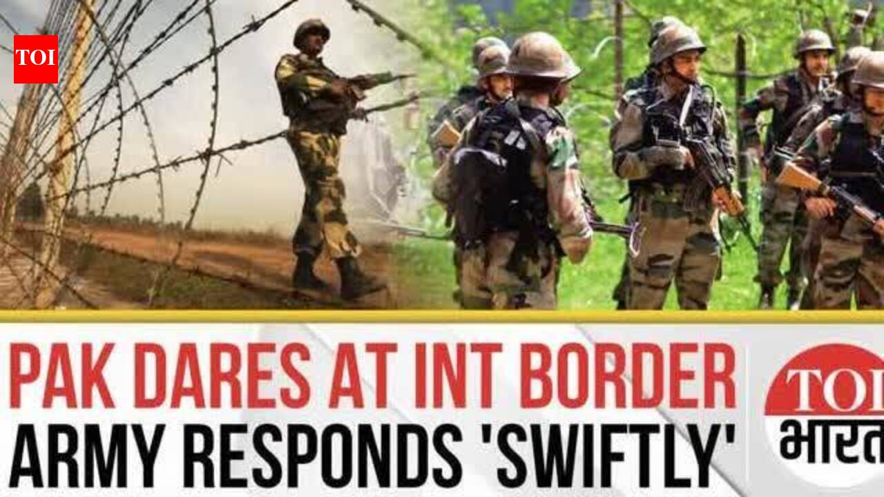 Pakistan Army Targets International Border. Indian Army Strikes Back ...