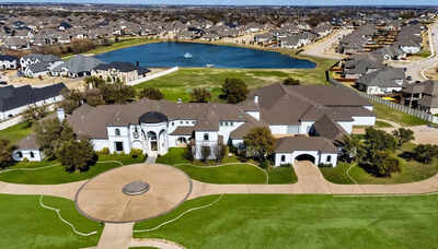 Deion Sanders’ massive Texas mansion with 9 bedrooms and a lakefront ...