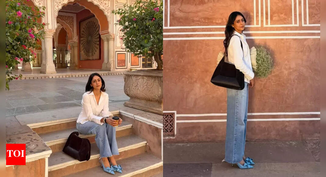'Princess of Jaipur' Gauravi Kumari gives a masterclass in casual royalcore - Times of India