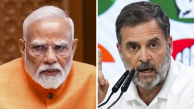 Centre's caste census nod sparks credit war between BJP, Congress | India News - Times of India