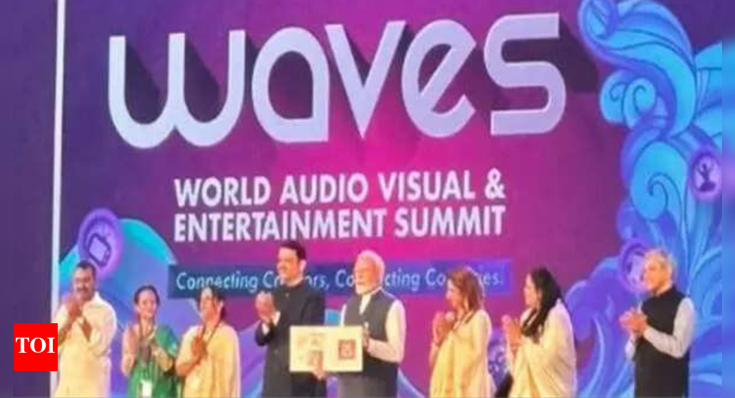 WAVES 2025: PM Modi releases commemorative postage stamps of Guru Dutt ...