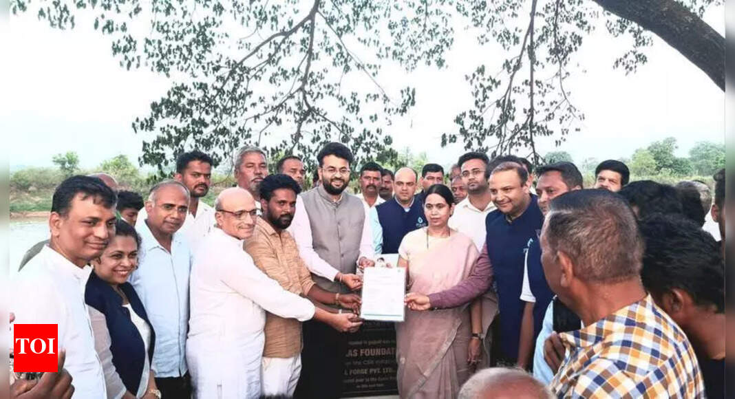 Pyaas Foundation hands over two lake projects | Hubballi News - Times ...