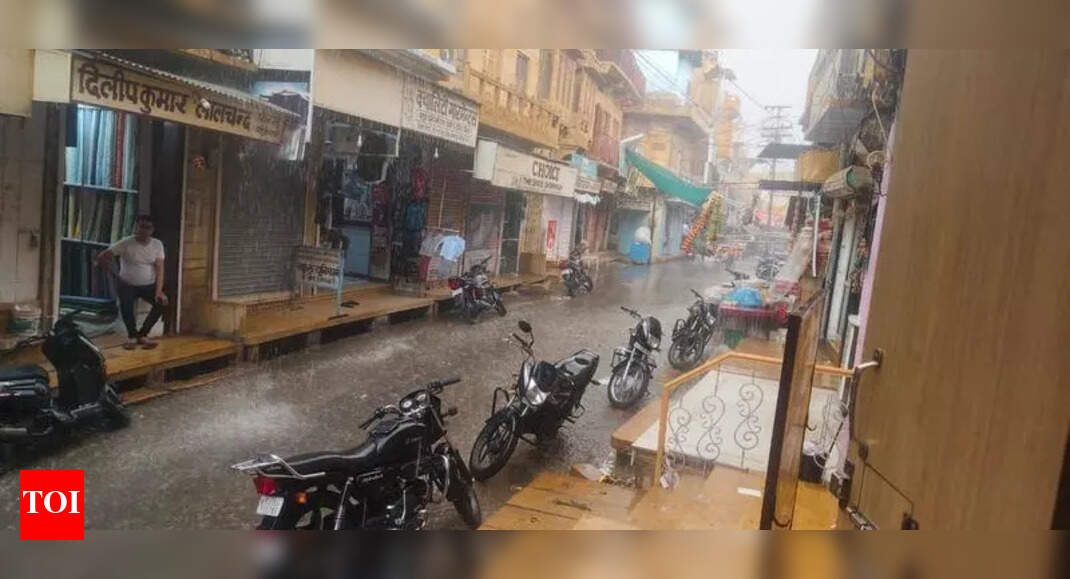 Western disturbances bring hail, rainfall, dust storms across state ...