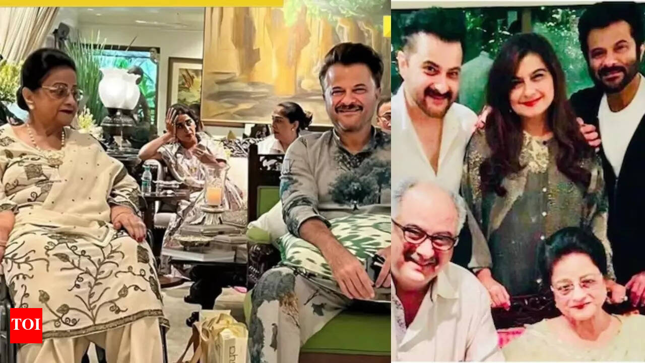 Anil Kapoor Family Photo With Name