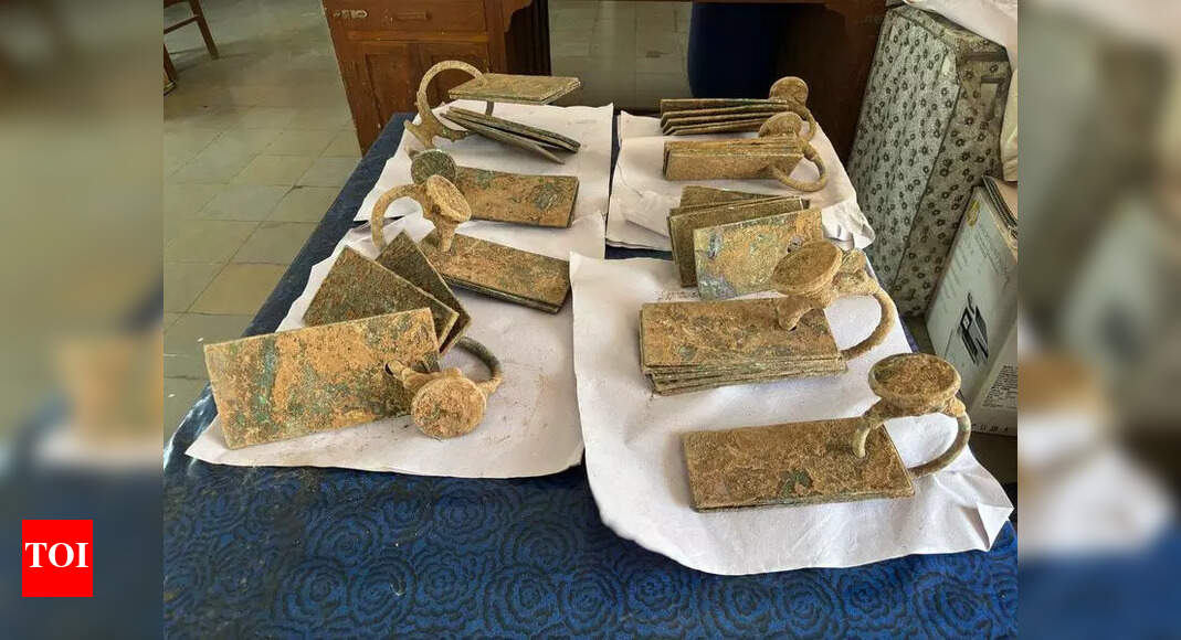 ASI begins scientific cleaning and conservation of copper plate ...