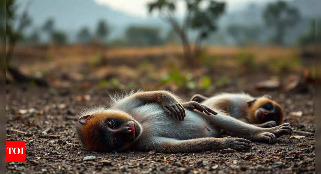 Suspected Poisoning Leads to Death of Six Monkeys in Uttar Pradesh ...