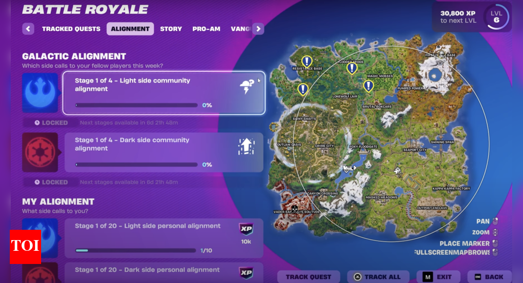 Fortnite Chapter 6 Season 3: What is Light and Dark Alignment, XP ...