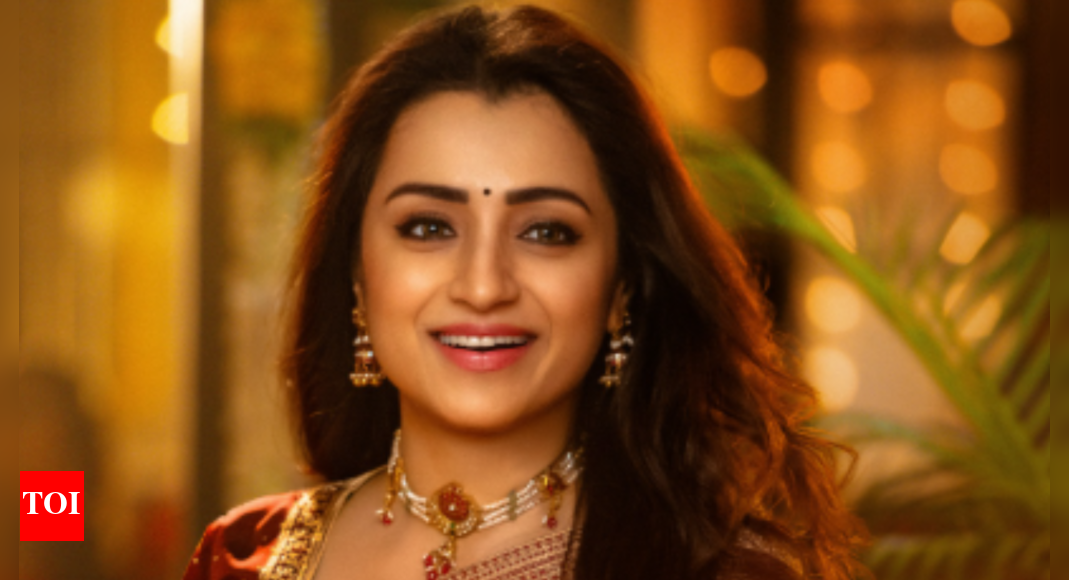 'Vishwambhara' makers celebrate Trisha's birthday, Hails her role as ...