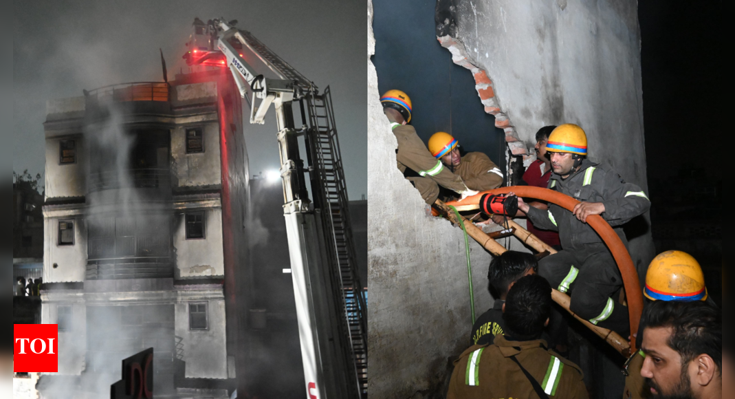 Kanpur Fire: Couple and 3 Kids Charred to Death in 4-Storey Building Blaze | Kanpur News - The ...