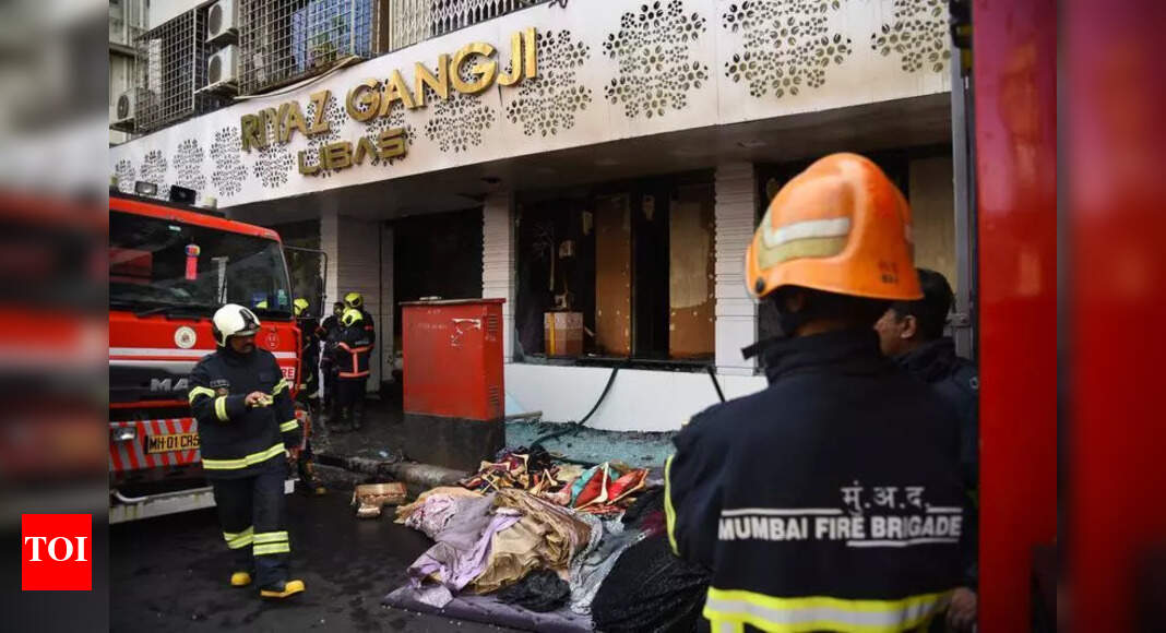 Major fire at Pedder Road showroom destroys designer dresses | Mumbai News - The Times of India