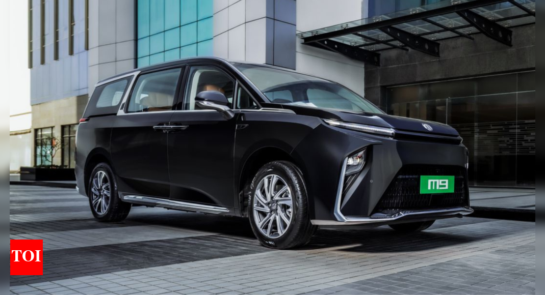 MG M9 luxury EV MPV bookings begin: New details revealed - The Times of India