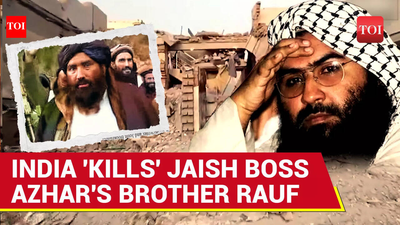 India's Big Win In Pak Clash? Jaish Chief Masood Azhar's Brother Rauf ...
