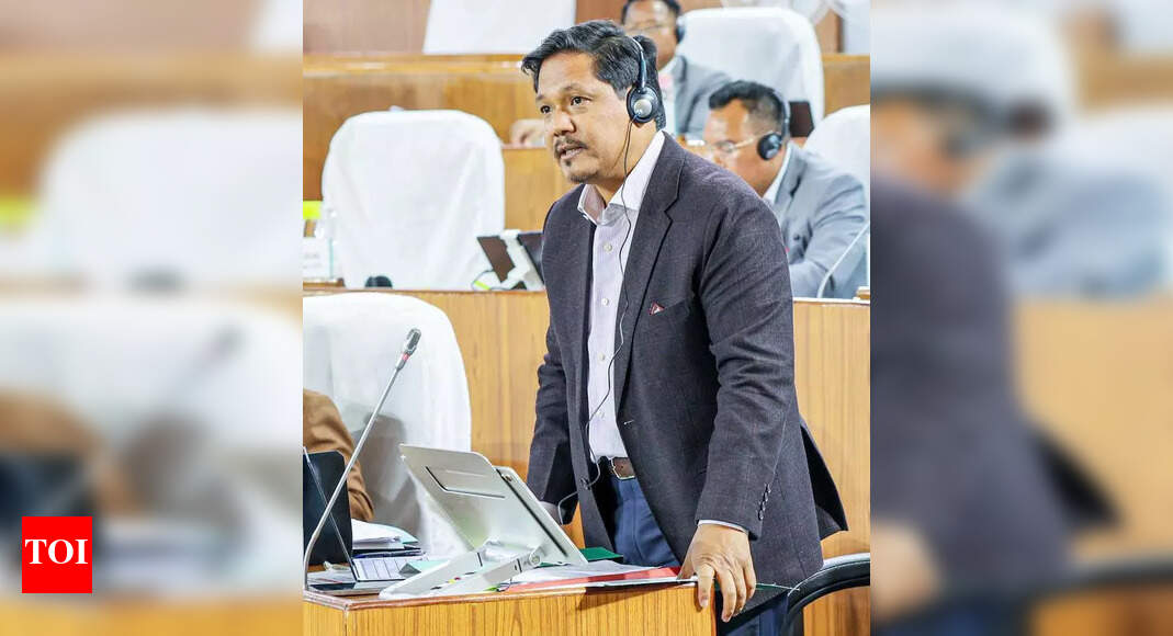 Conrad inspects projects in New Shillong Township | Guwahati News ...