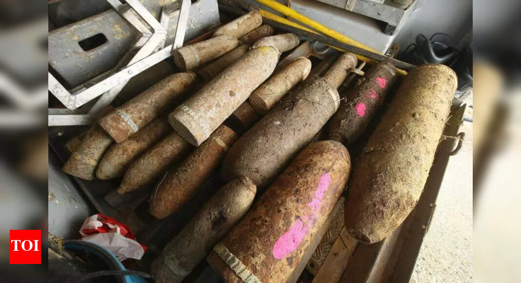 9 artillery shells found in Pimpri | Pune News - Times of India