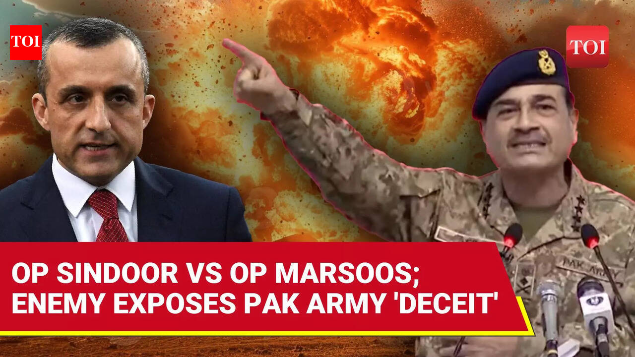 'Pak's Op Marsoos Failed': In 7-Points, Ex-Afghan VP's BIG PRAISE For ...