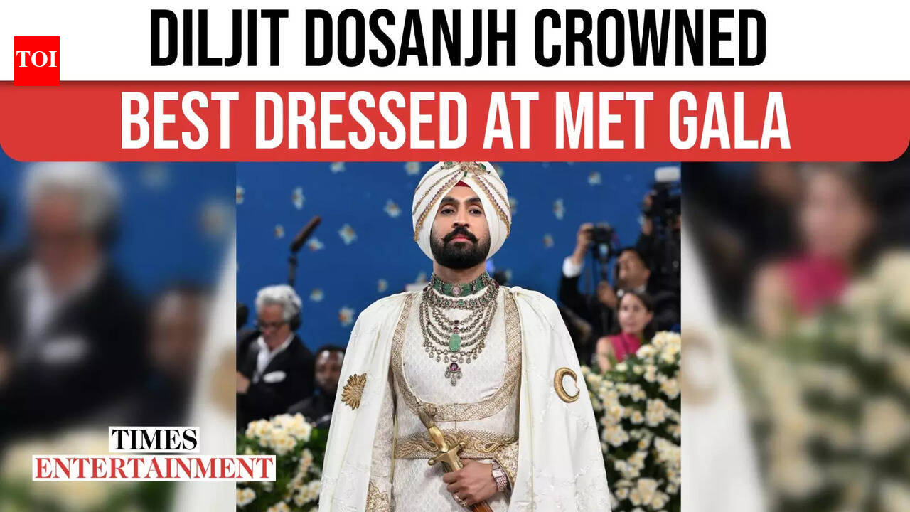 Diljit Dosanjh's Maharaja Look Steals Met Gala Spotlight"