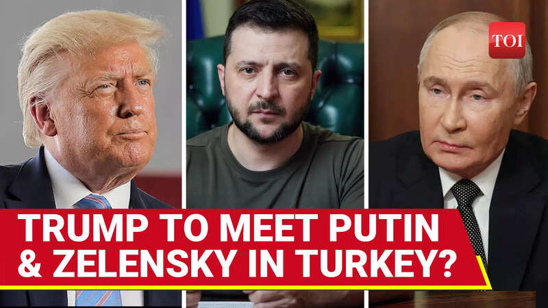 Putin-Zelensky Peace Talks: Trump's BOMBSHELL On Istanbul Meeting ...