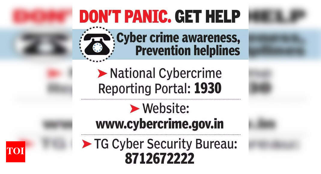 Cyber fraud losses dip in T as awareness rises | Hyderabad News - Times ...