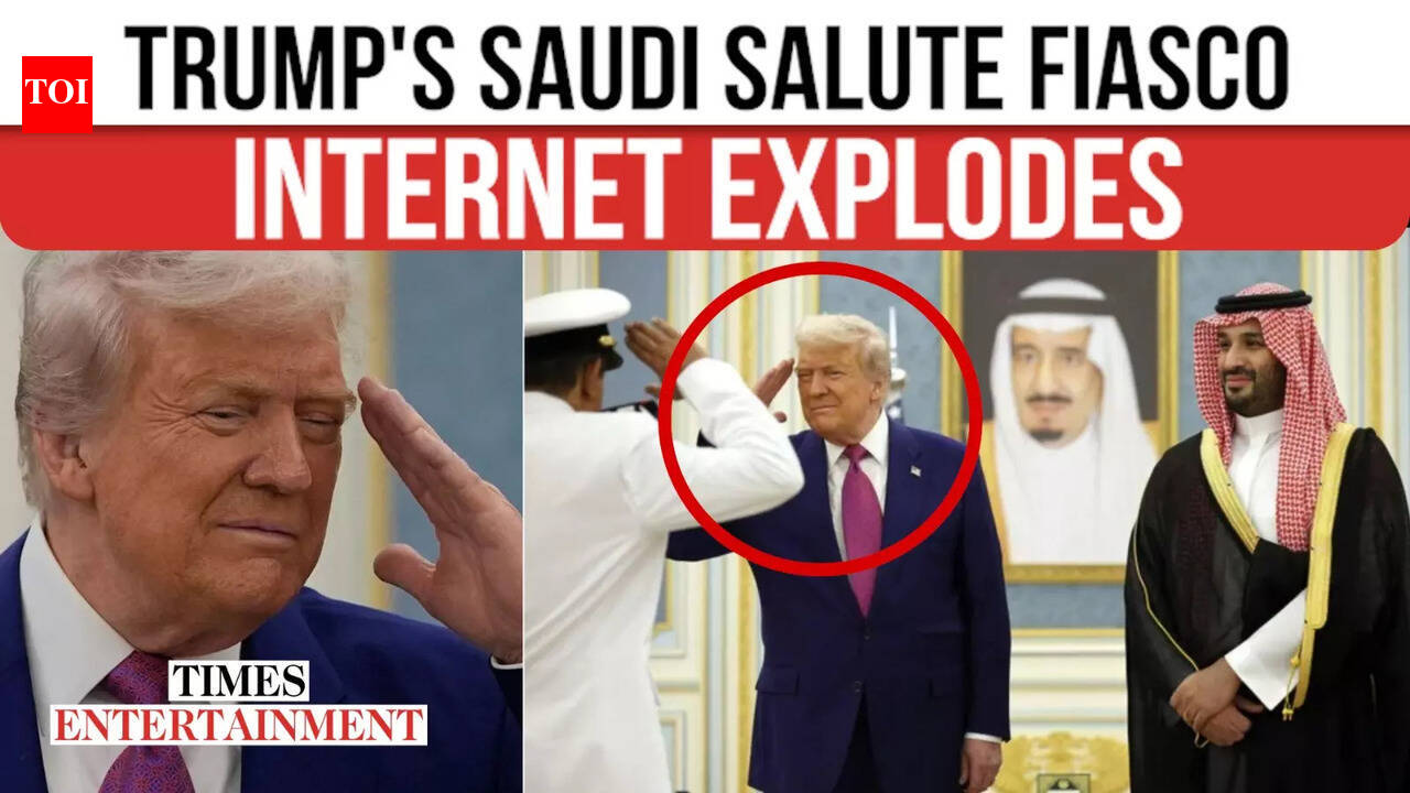 Trump’s Saudi Salute Sparks OUTRAGE: ‘Blatant’ Protocol Breach Caught ...