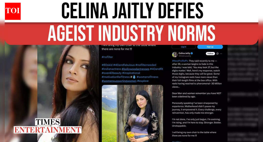 Celina Jaitly Shatters Ageist Stereotypes Boldly
