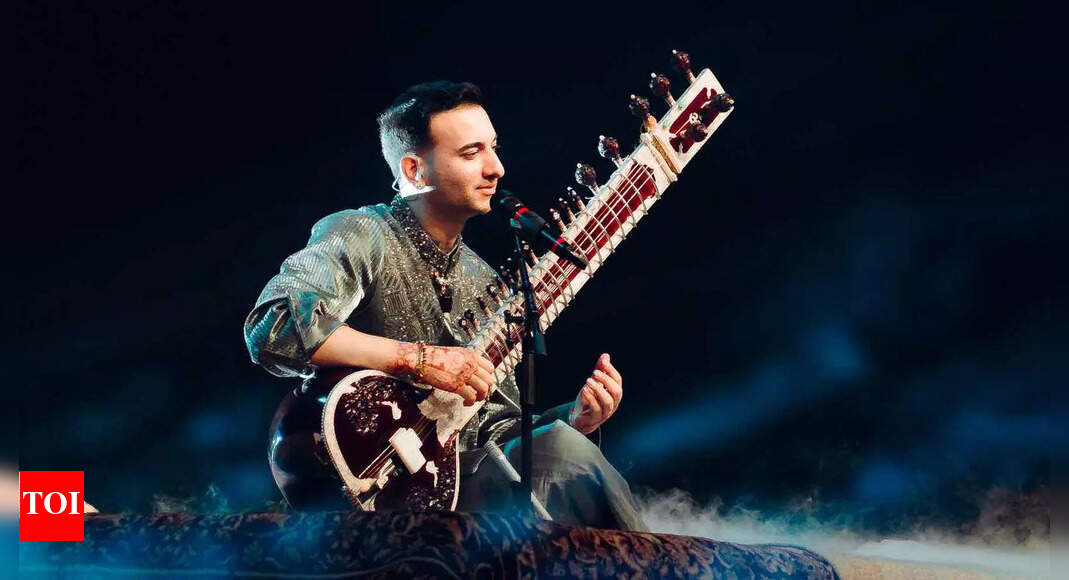 Rishab Rikhiram Sharma combines sitar strings & guided breathwork to ...