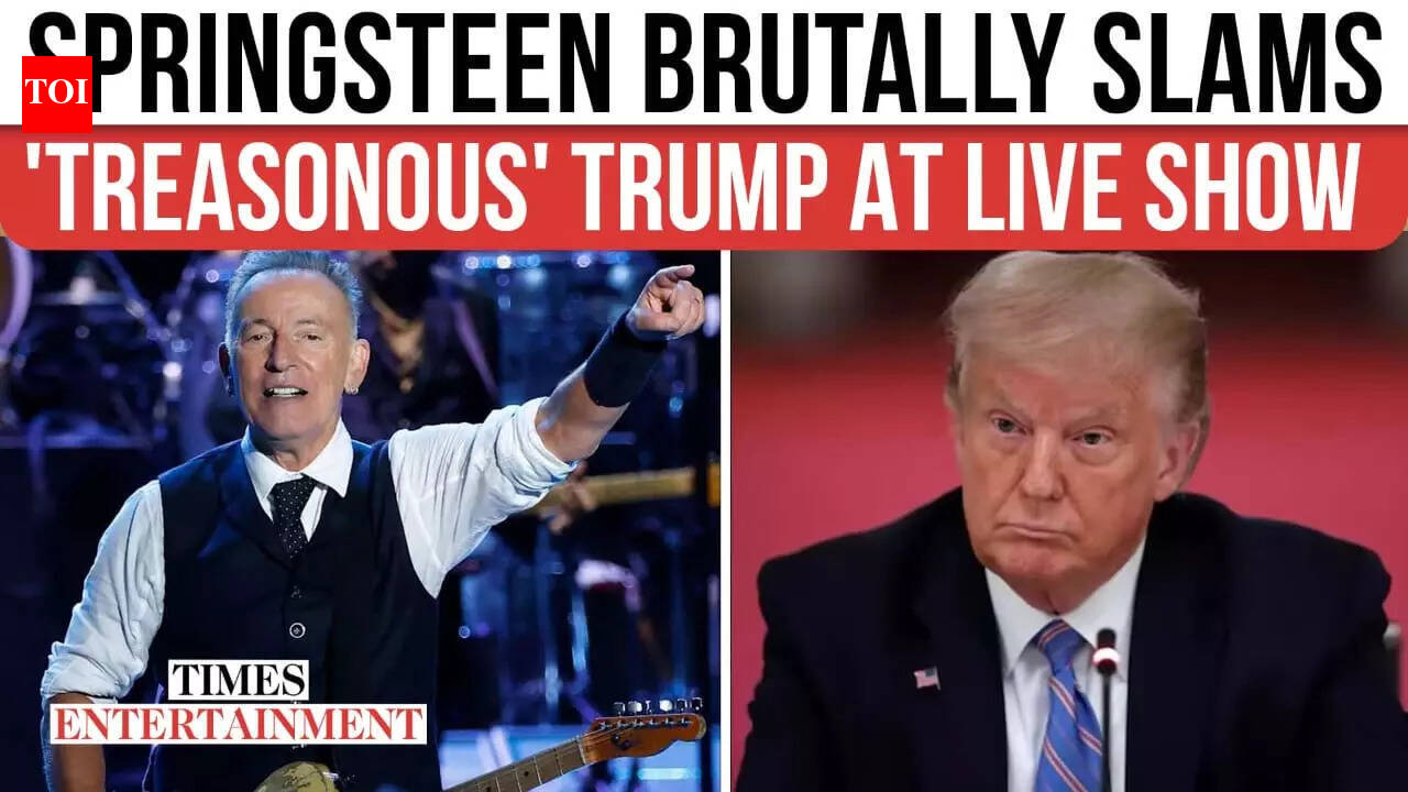 Bruce Springsteen Tears Apart Trump At Manchester Concert; Serves UK ...