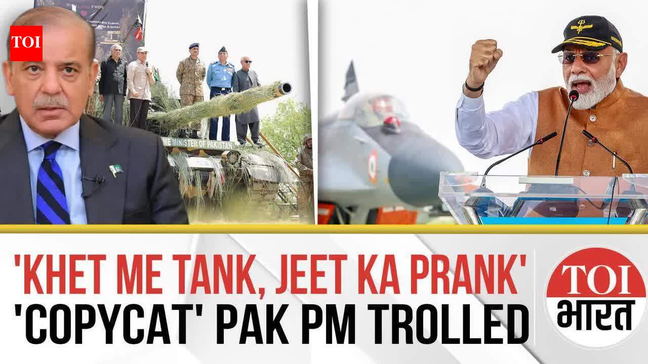 Modi’s Military Swagger vs Shehbaz’s Tank-Top TikTok: Pakistan’s PM ...