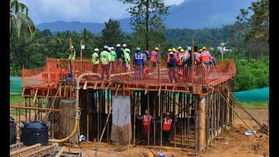 Wayanad model house gets concrete roofing | Kochi News - Times of India
