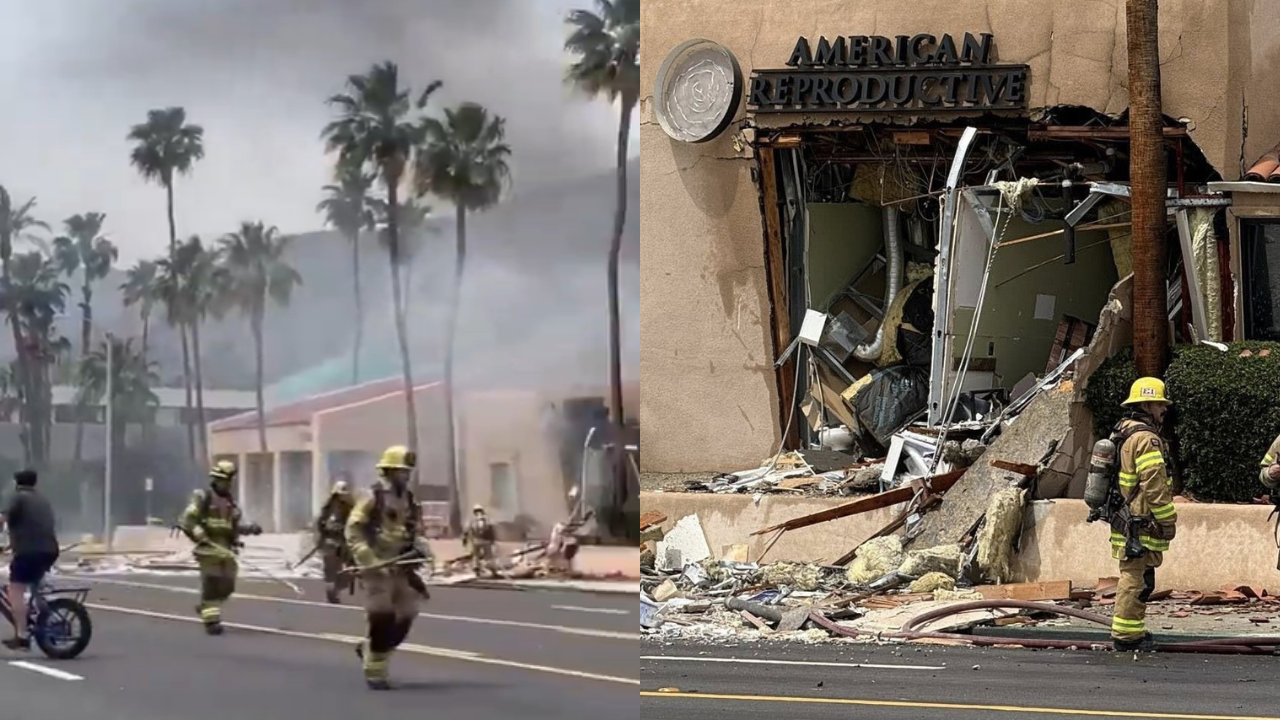 'Felt like a bomb went off': Massive explosion rocks Palm Springs, one ...