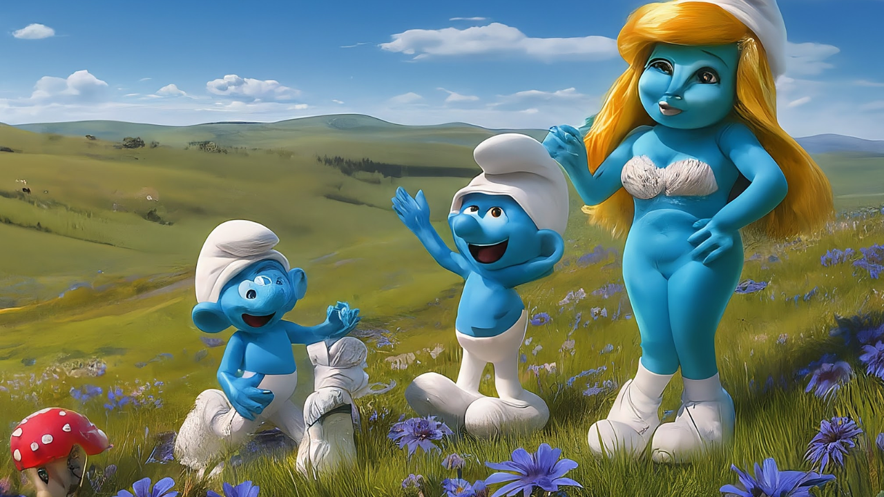 French town breaks smurf number world record - The Times of India