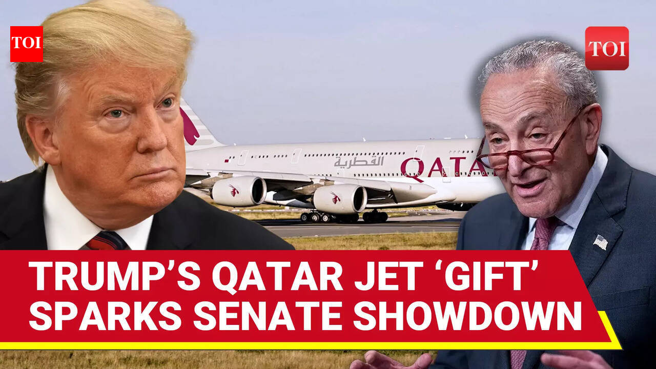 Trump's Qatar Jet Gift Under Fire: Schumer Targets Foreign Aircraft ...