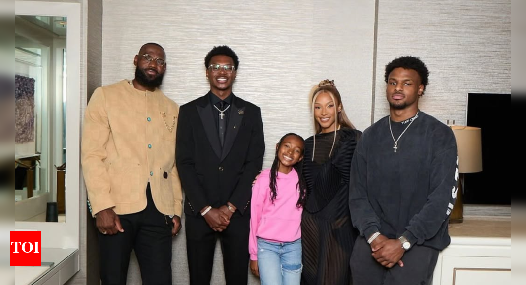 LeBron James' wife Savannah James shares a proud mom moment as Bryce ...