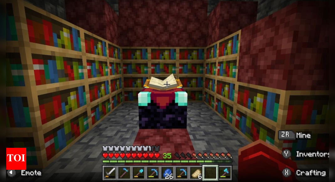 How to set up an enchanting table and make enchantments in Minecraft ...