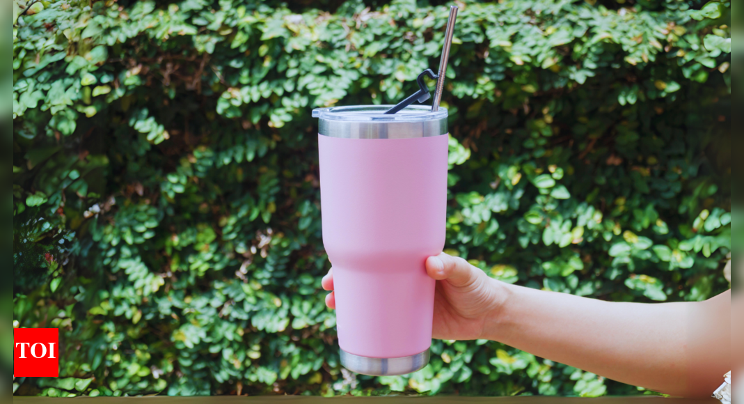 Steel Sipper: Steel Sipper With Straw To Reduce Disposable Bottle Waste ...