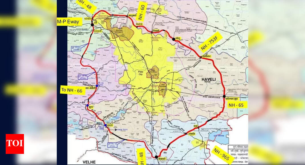 Work of Pune ring road project begins, to be ready in 2.5 years | Pune ...
