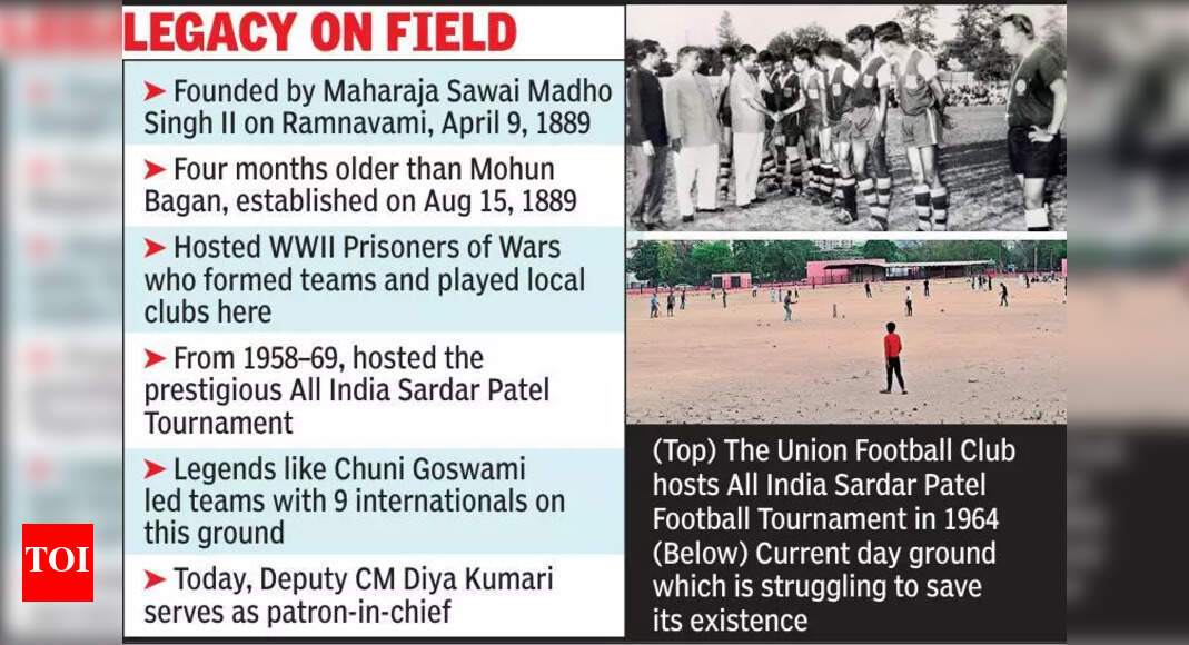 136-year-old Union Football ground caught in devpt crossfire | Jaipur ...