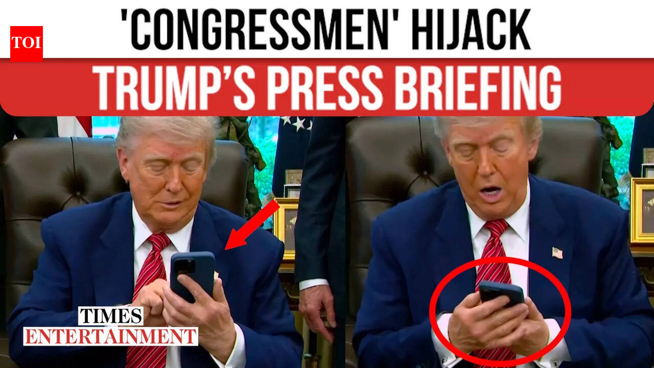 Trump Interrupted Mid-Rant As Harvard Fury Boils Over; PRESSER GONE OFF ...