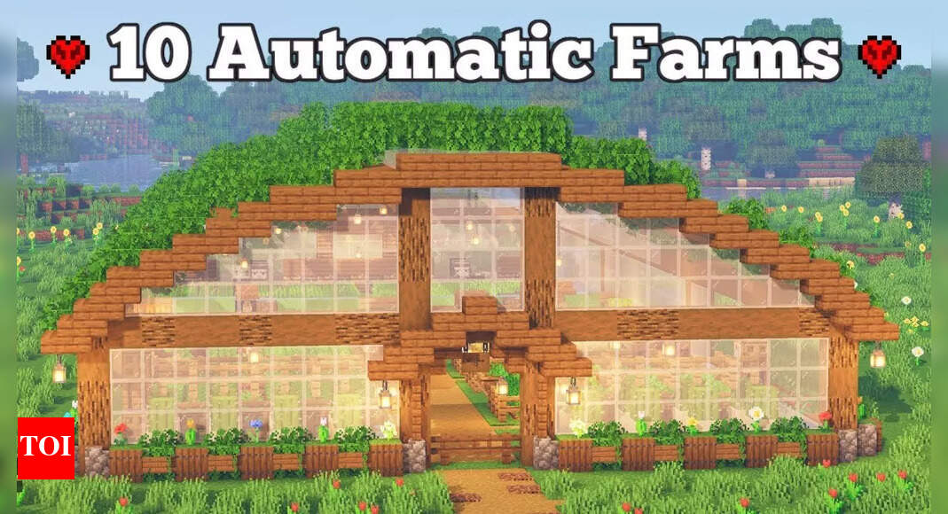 10 Best automatic farms in Minecraft | Esports News - Times of India