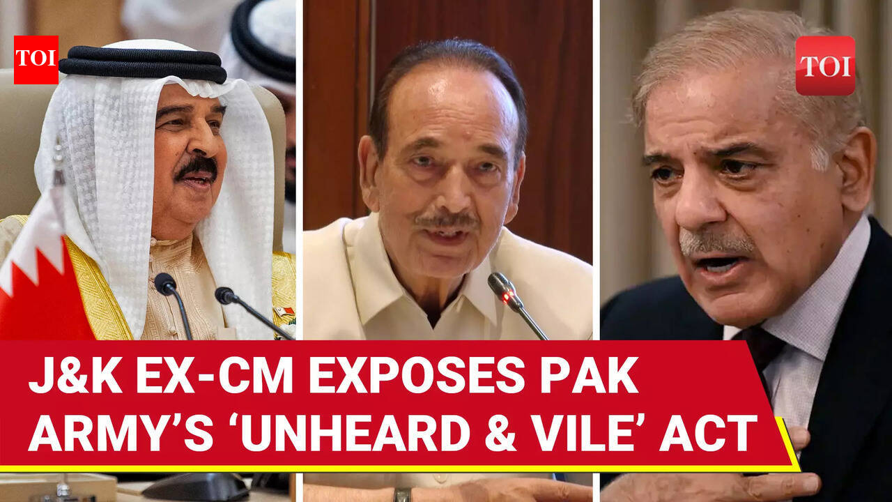 ‘Pak Army, ISI Agents Entered…’: J&K EX-CM Exposes Islamabad In Arab Nation