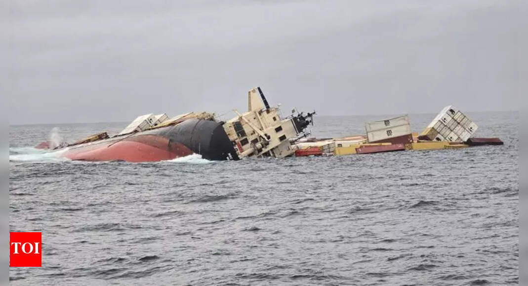 Ship Sinking Off Kerala Coast High Level Meeting Discusses Action Plan