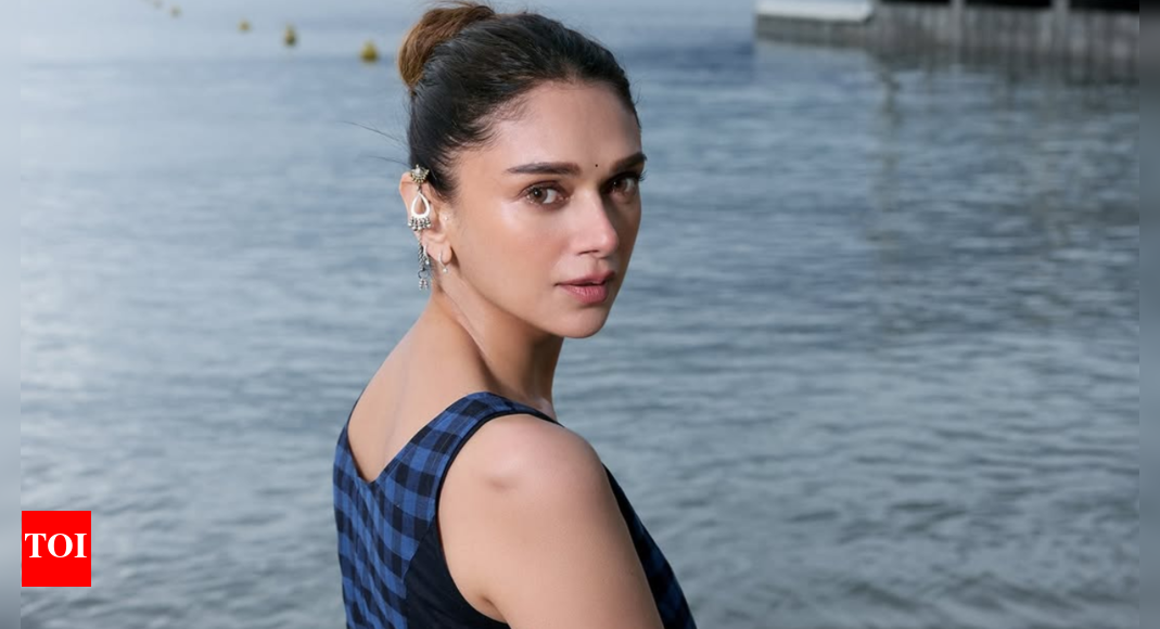 Aditi Rao Hydari finds her sunshine on a stormy Cannes day: "Messy hair ...